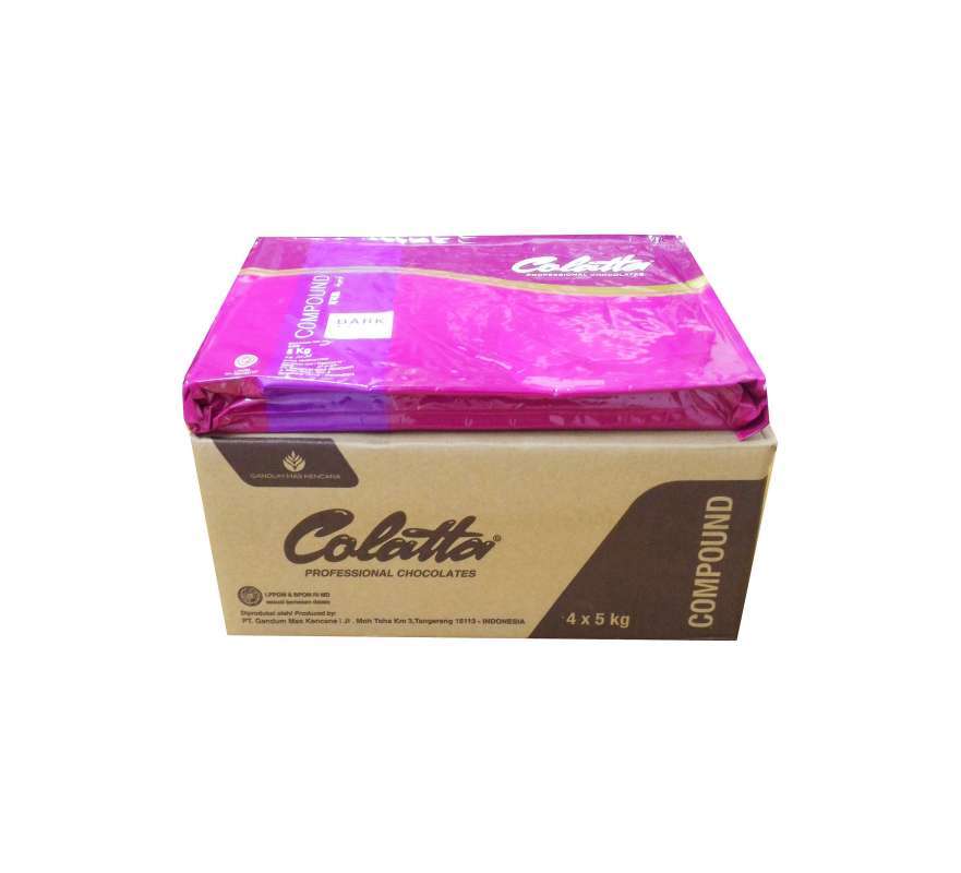 Promo 1 Karton Colatta Dark Compound Dcc [ 4 X 5kg ] Diskon 14% Di ...