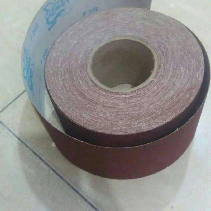 Jual Amplas Meteran Amplas Roll Harga Per 1 Meter Amplas Kertas Ukuran ...