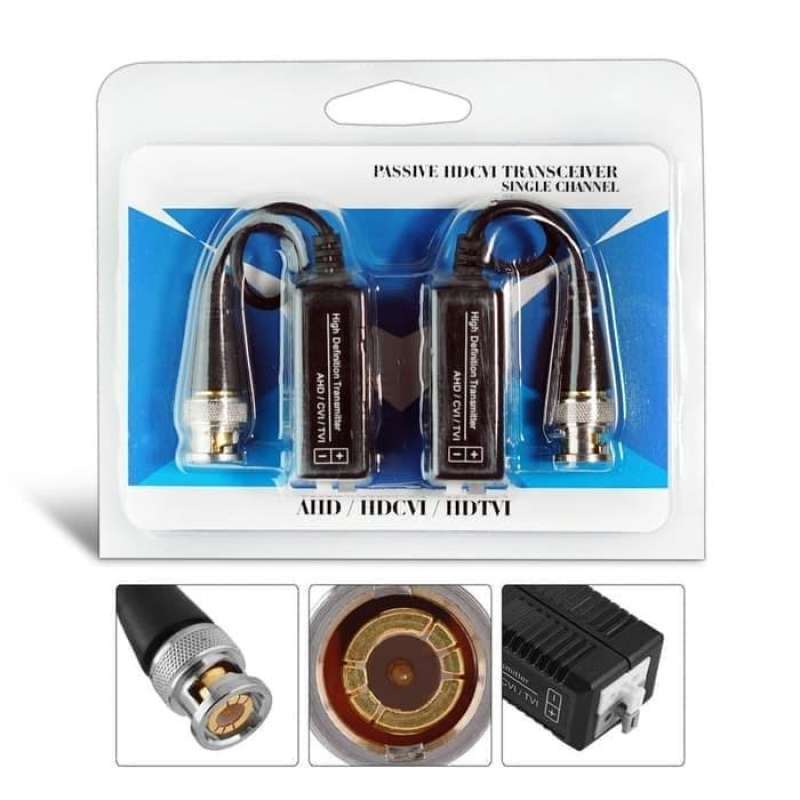 Jual BALUN PASSIVE HDCVI SINGEL CHANNEL BALUN di Seller PADMA COMPUTER ...