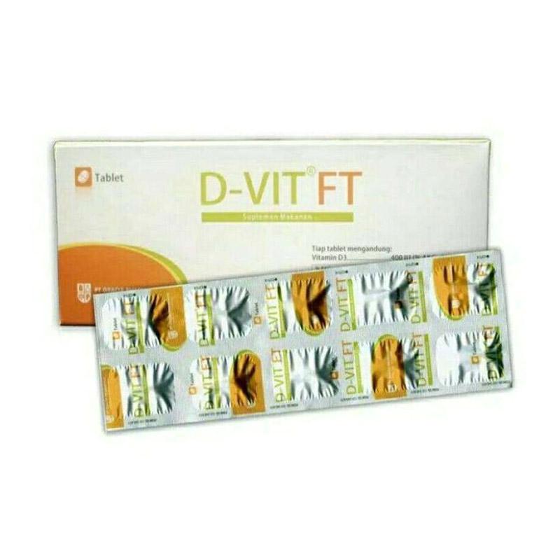 Jual Gracia Pharmindo D-VIT FT Multivitamin [Box/30 Tablet] di Seller ...