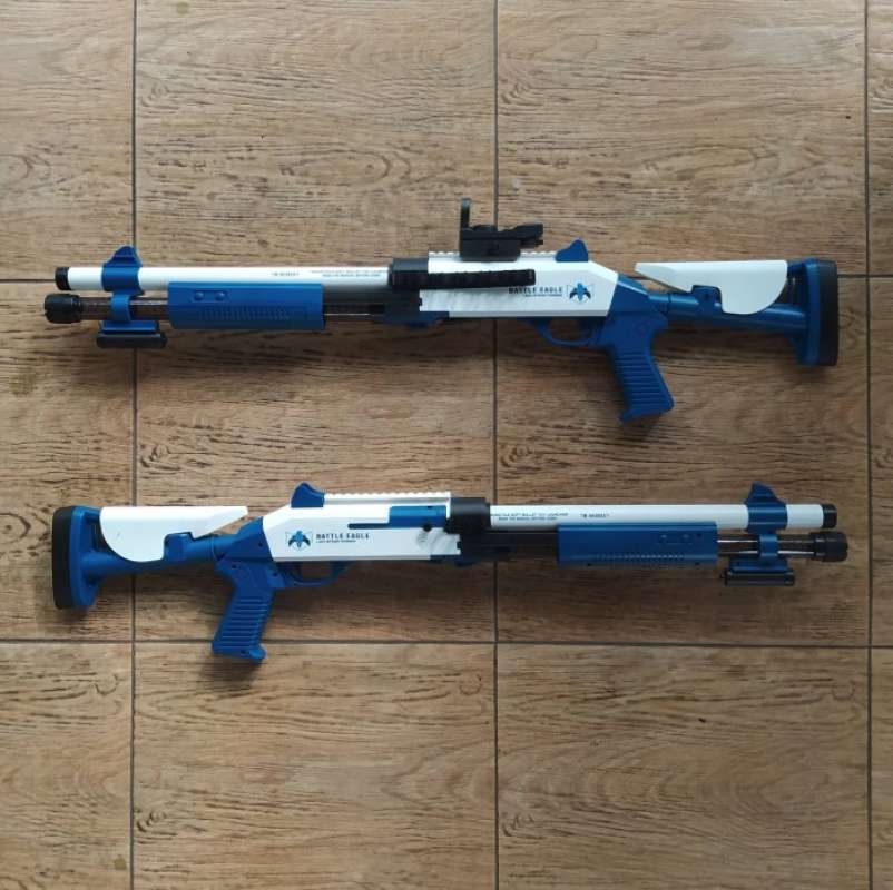 Promo Shotgun XM1014 Battle Eagle Shell Ejecting Nerf Blaster Foam Diskon 23% di Seller Hobby ...