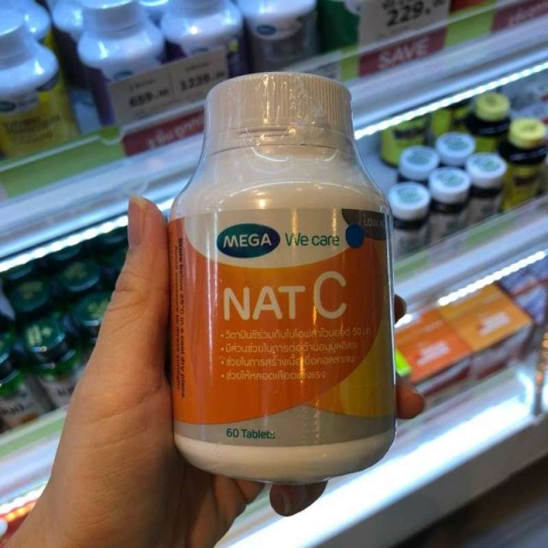 Jual Mega Lifesciences Nat C 1000mg Multivitamin [60 Tablet] Di Seller ...