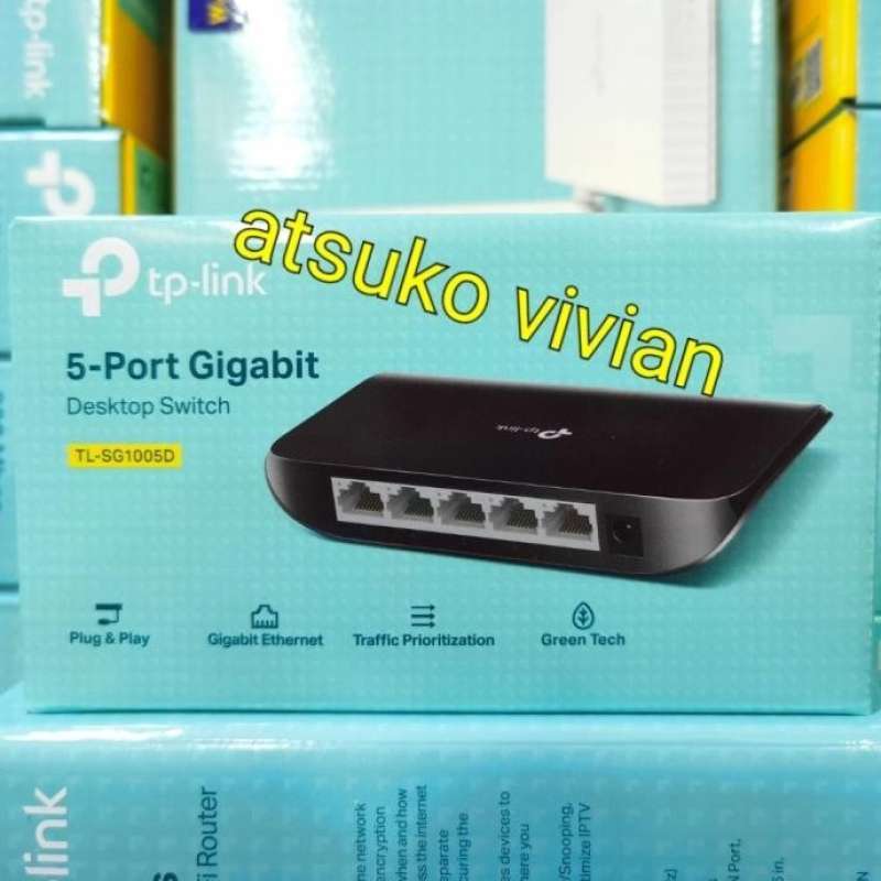 Jual TP-LINK TL-SG1005D 5 Port Gigabit Desktop Switch Hub TP LINK TPLINK di Seller NEW VISION ...