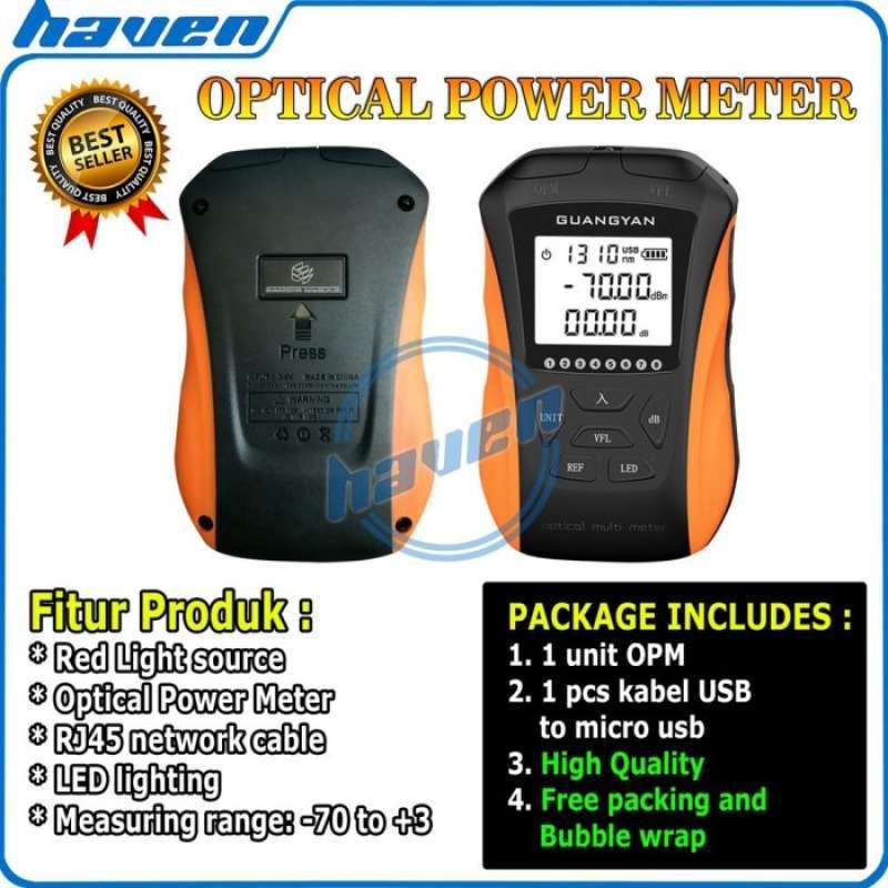 Jual Opm 3 In 1 Optical Power Meter Vfl Rj45 Tester New Model Mini Opm ...