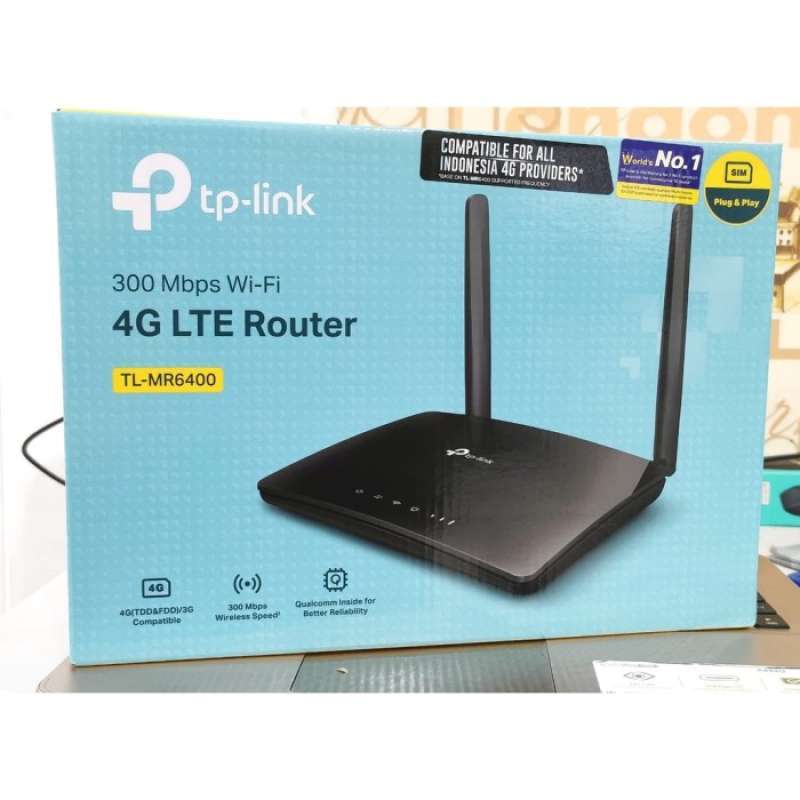 Jual Tp-Link Tl-Mr6400 300Mbps Wireless N 4G Lte Router Tp Link di ...