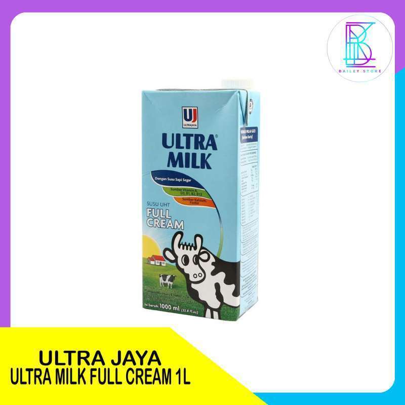 Jual Susu Uht/susu Uht Full Cream/susu Ultramilk/susu Ultra 1000ml/susu ...
