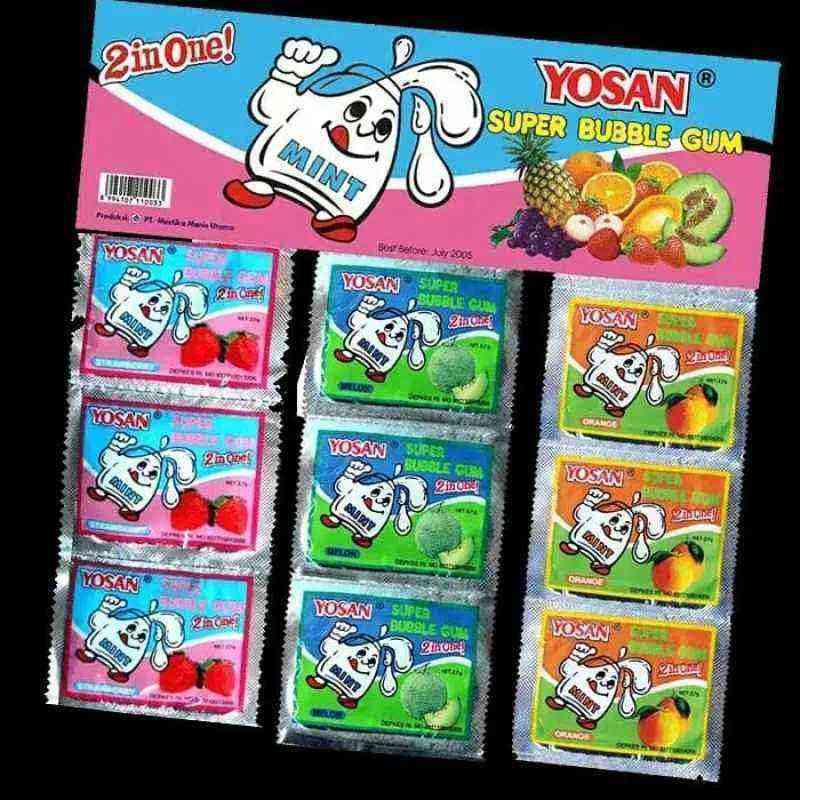 Jual Permen karet yosan di Seller Ilman Nafia - Harjasari, Kota Bogor ...