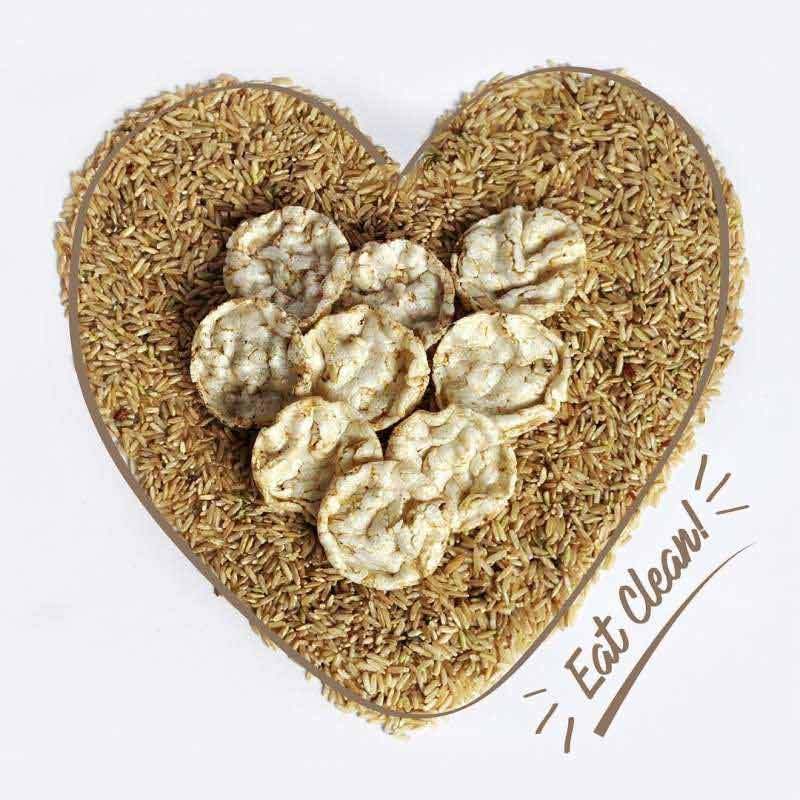 Jual Oh Ma Grain! Popped Rice Crackers Roast Beef Snack [50 G] Di ...