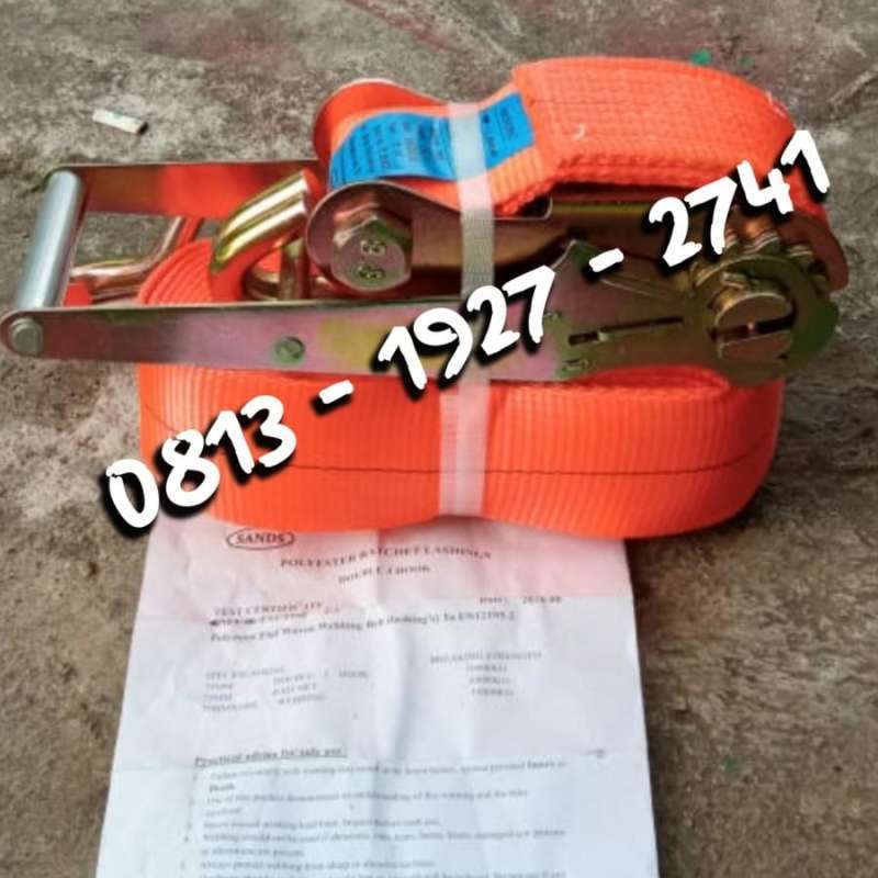 Jual Tali Cargo / Track Belt / Cargo Lashing 3 Inc X 10 Meter - 10 Ton ...