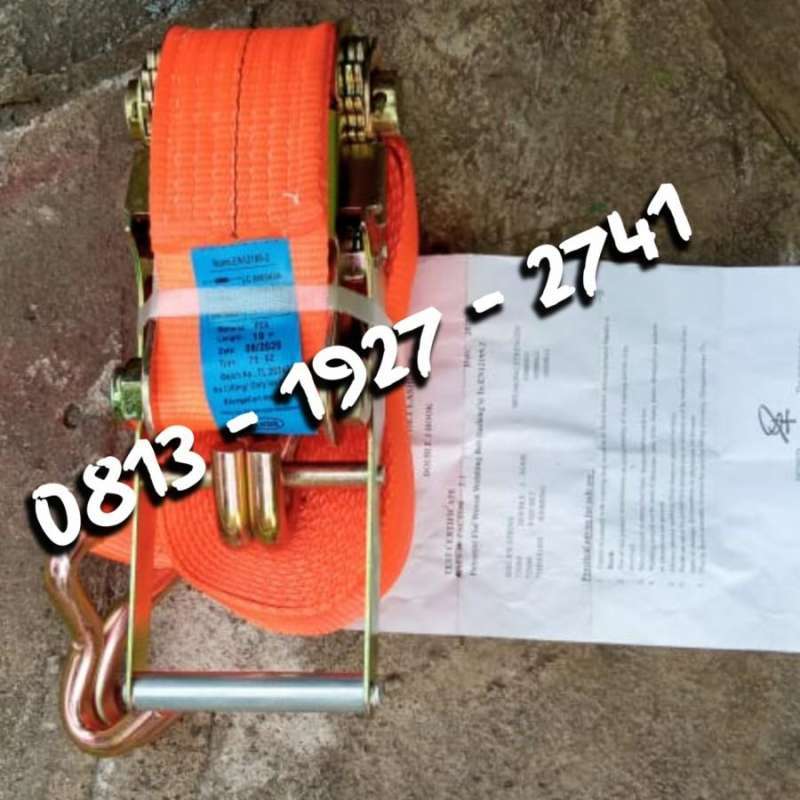 Jual Tali Cargo / Track Belt / Cargo Lashing 3 Inc X 10 Meter - 10 Ton ...