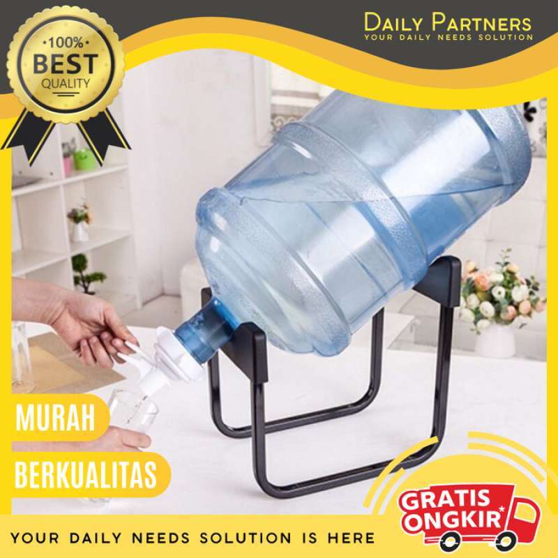 Jual Rak Kaki Galon Air | Dudukan Galon + Keran | Tempat Galon ...
