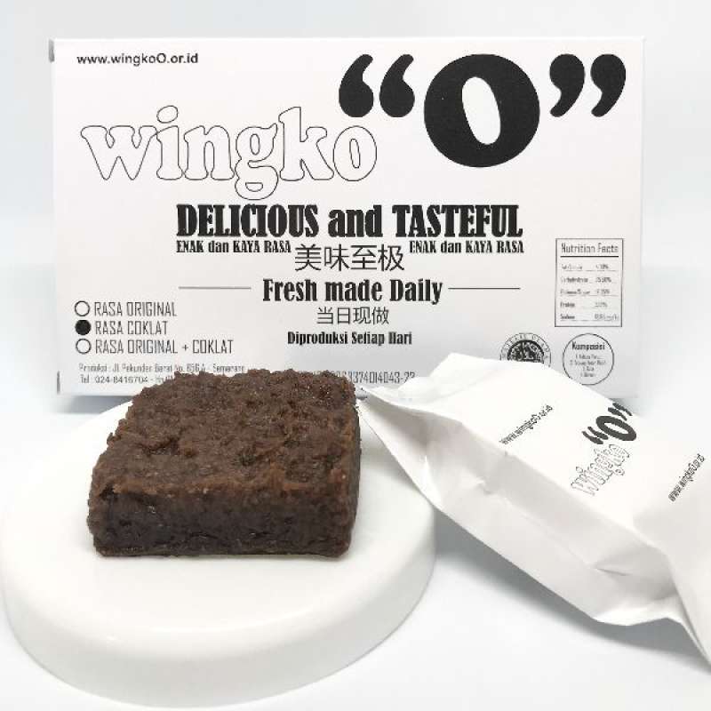 Jual Wingko O Rasa Cokelat Makanan Lokal Indonesia 1 Box [Isi 6 pack ...