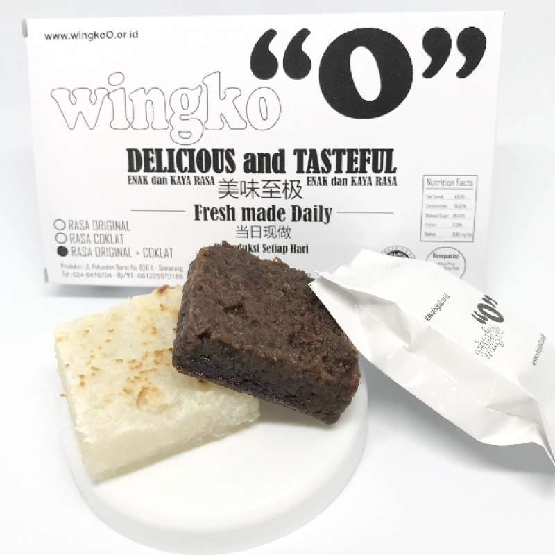 Jual Wingko O Mix Rasa Cokelat & Original Makanan Lokal Indonesia [isi ...