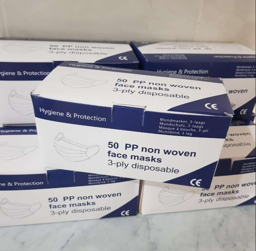 Jual Face Mask 3 Ply Masker [50 Pcs] Di Seller Aqila Shop - Ancol, Kota ...