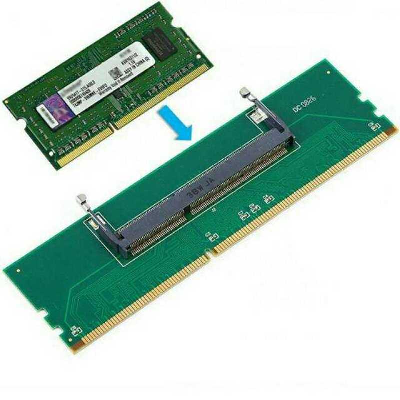 Jual GLO - SODIMM DDR3 Laptop To DIM DDR3 Desktop RAM Adapter Converter ...