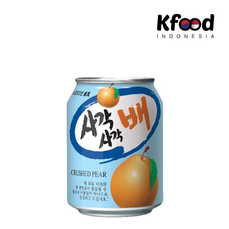 Jual LOTTE Sagak Sagak Pea Crunch Pear MInuman [238 mL] di Seller ...