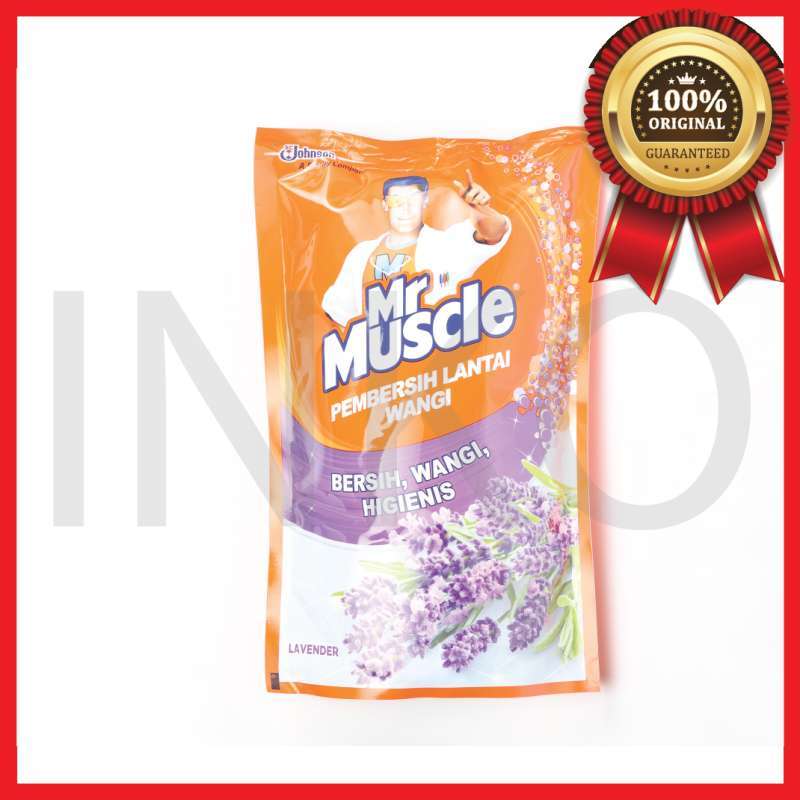 Jual MR MUSCLE AXI TRIGUNA PEMBERSIH LANTAI WANGI LAVENDER POUCH 800ML di Seller inko - Curug ...