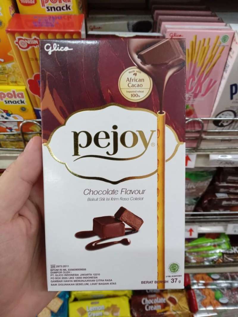 Jual GLICO PEJOY CHOCOLATE BISKUIT STIK 37g di Seller Adam Dani Mini ...