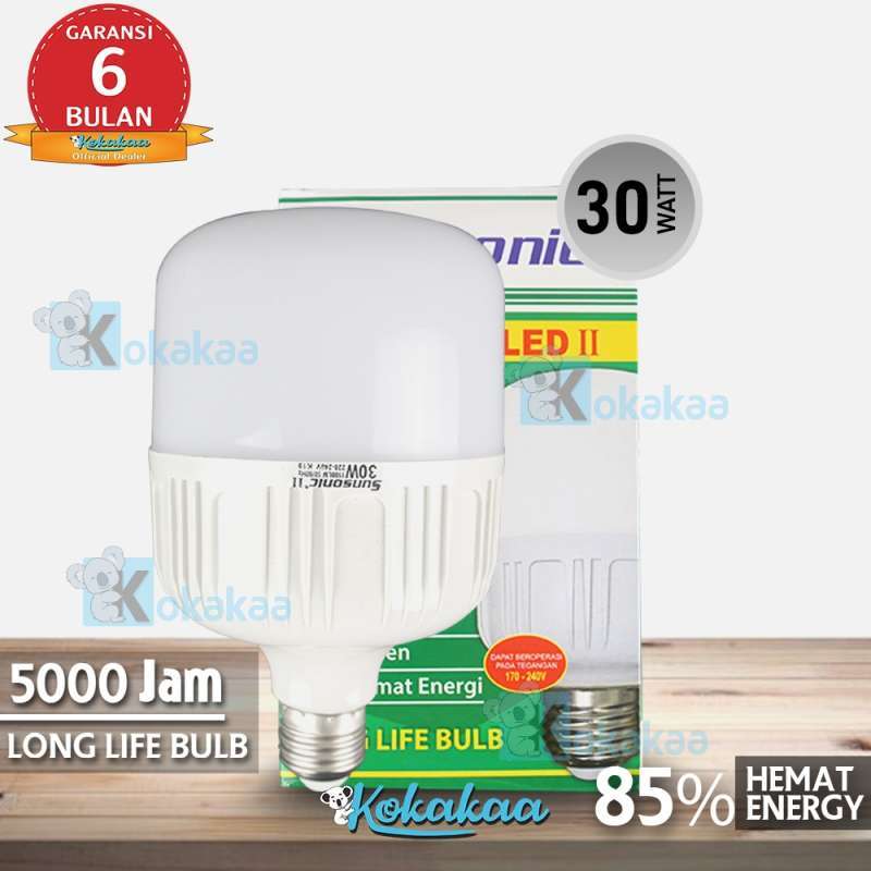Jual SUNSONIC LED Bulb Cool Cahaya Lampu 1100 Lumen Lampu Bohlam [30 ...