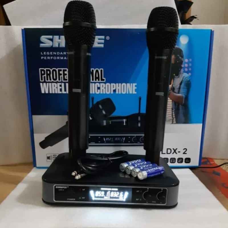 Jual Mic Shure LDX-2 Wireless Microphone Pegang Doble di Seller sevencoconut - Kembangan Utara ...
