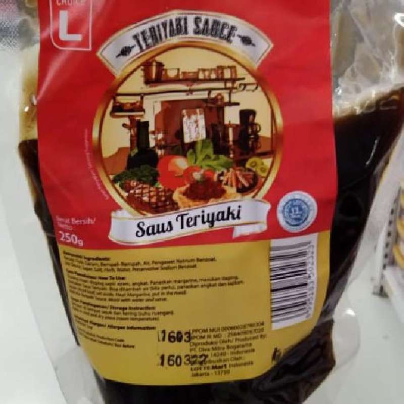 Jual Saus Bolognese 250g / Saus Bolognese 1kg / Saus Teriyaki 1kg ...