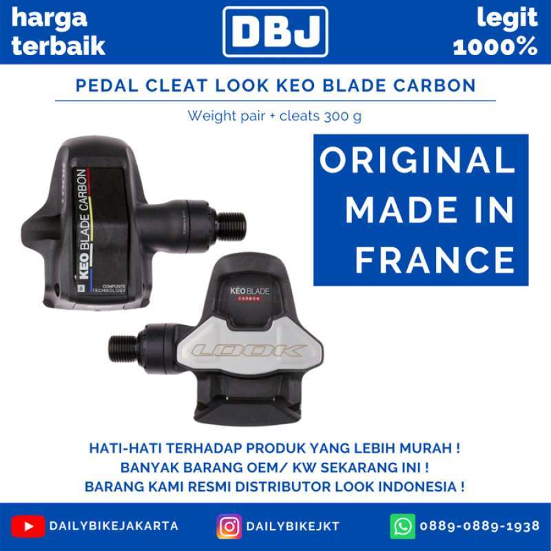 Promo PEDAL CLEAT ROADBIKE LOOK KEO BLADE CARBON CR 12 ORIGINAL FRANCE ...