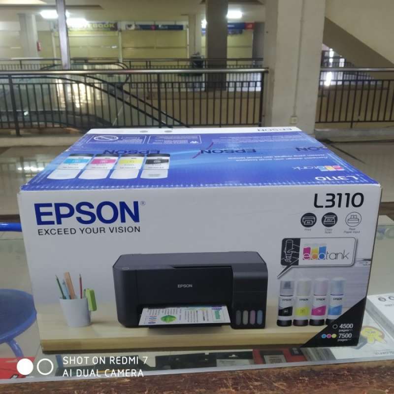 Promo PRINTER EPSON L3110 PRINT - SCAN - COPY ORIGINAL INFUS COLOR ...