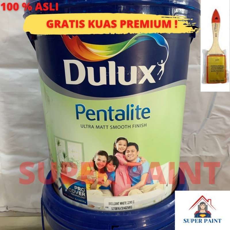 Promo CAT TEMBOK DULUX PENTALITE TINTING B 20L PAIL Diskon 50% di ...