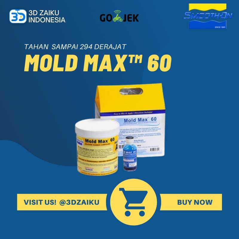 Jual Original Smooth On Mold Max™ 60 Molding dari USA - Natural di ...