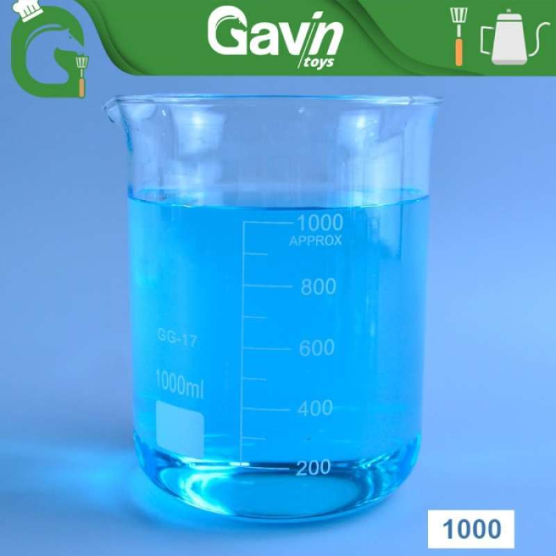 Jual Gelas Takar 1000ml Beaker Glass Gelas Ukur Lab Measuring Glass 1 Liter Di Seller Honey ...