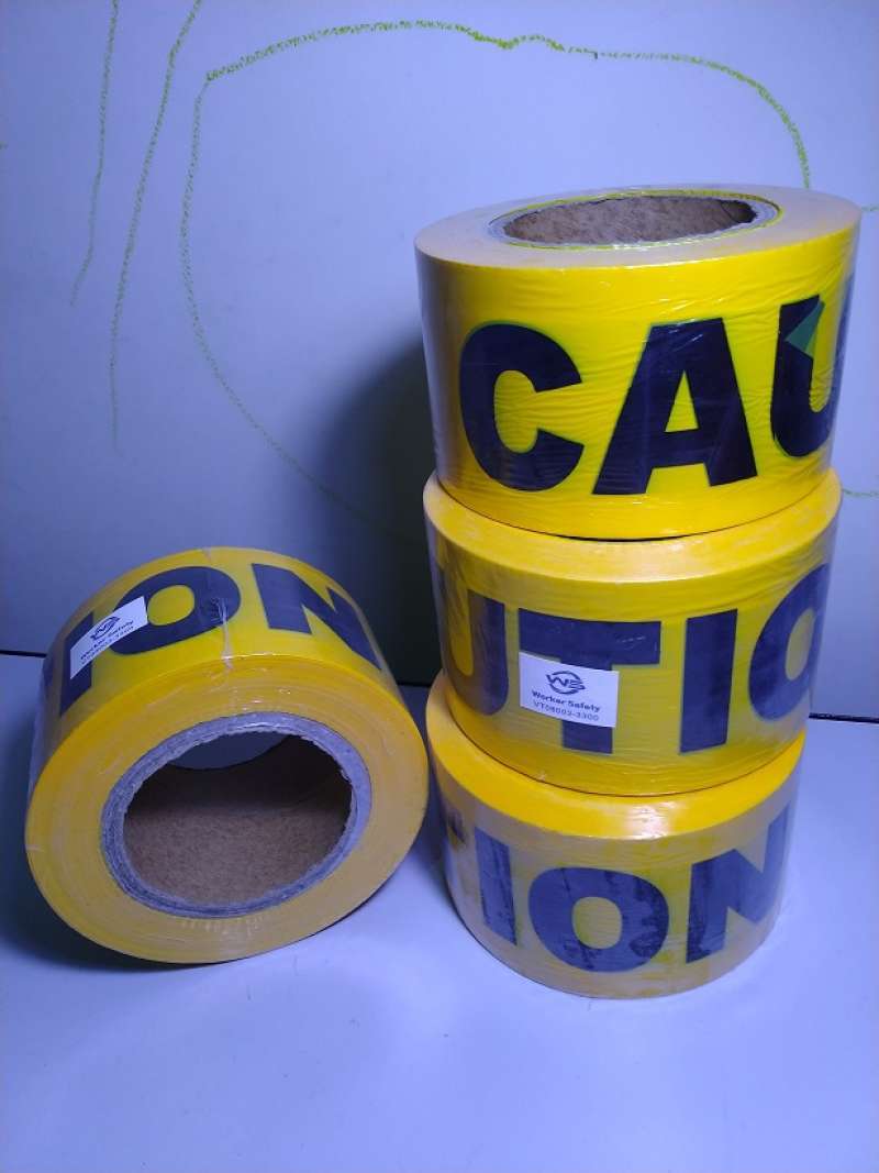 Jual Barricade Tape Police Line Safety Line 3 X 300 Meter Kuning ...