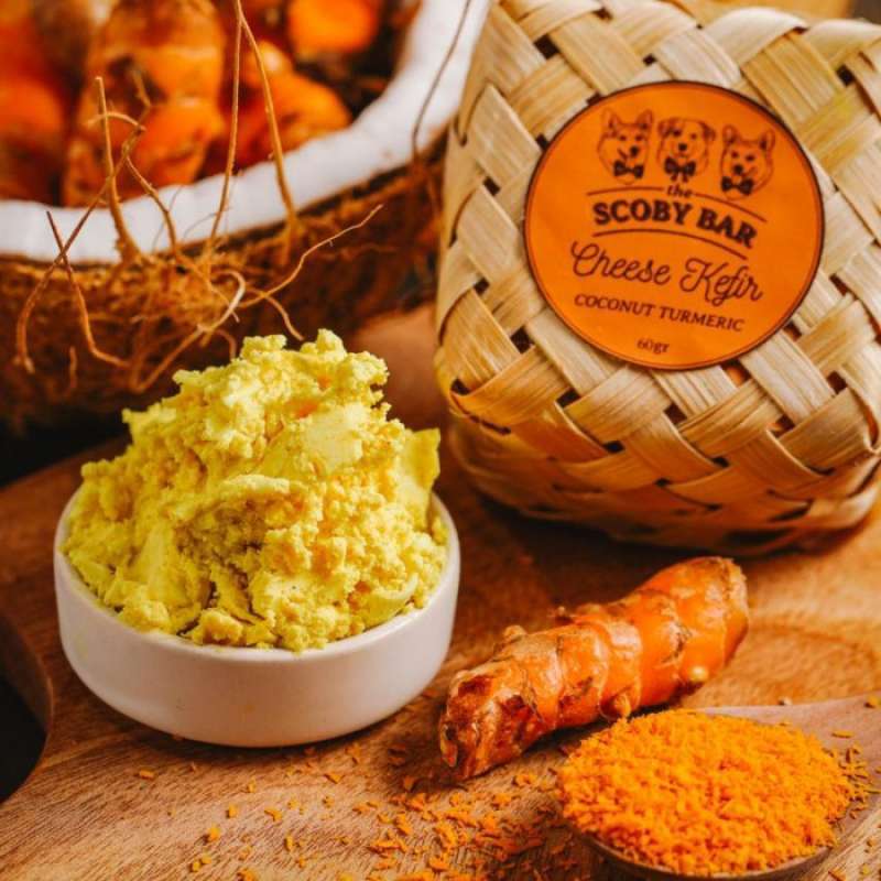 Jual Scoby Bar Kefir Cheese - Turmeric - Probiotic Dog Snack di Seller ...