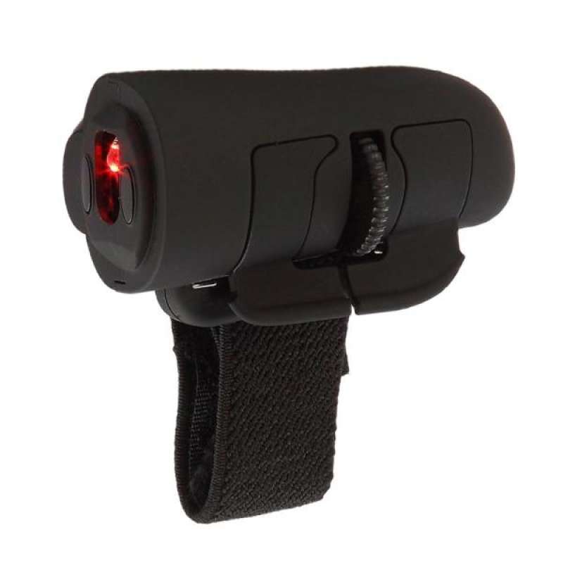 Jual Mini Wireless USB Finger Mouse Bluetooth Optical Ring Mice for ...