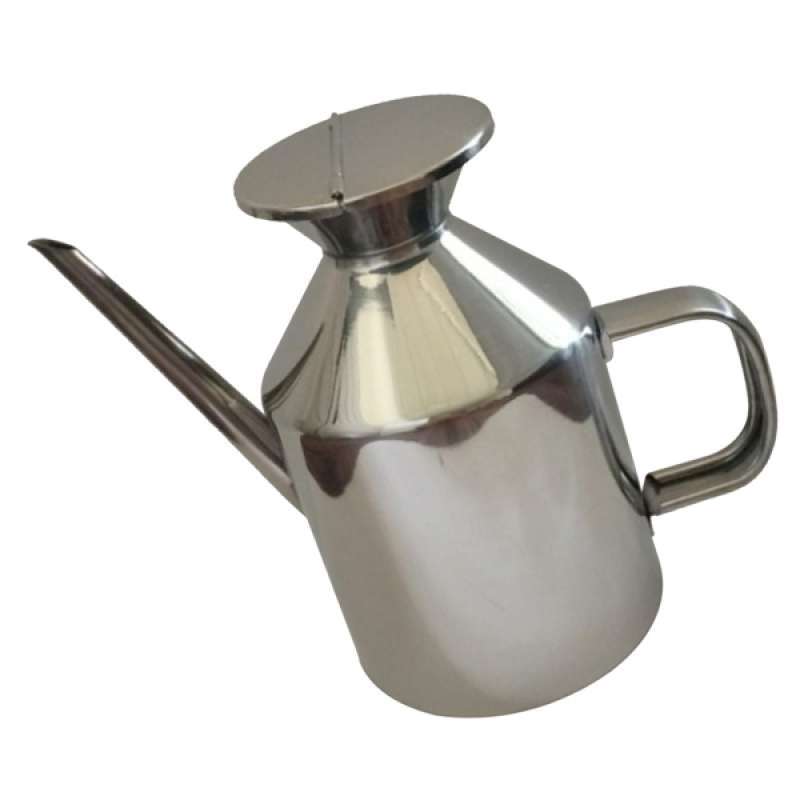 Jual Oil Dispenser Stainless Steel Pot Vinegar Bottle Soy Sauce Kettle ...