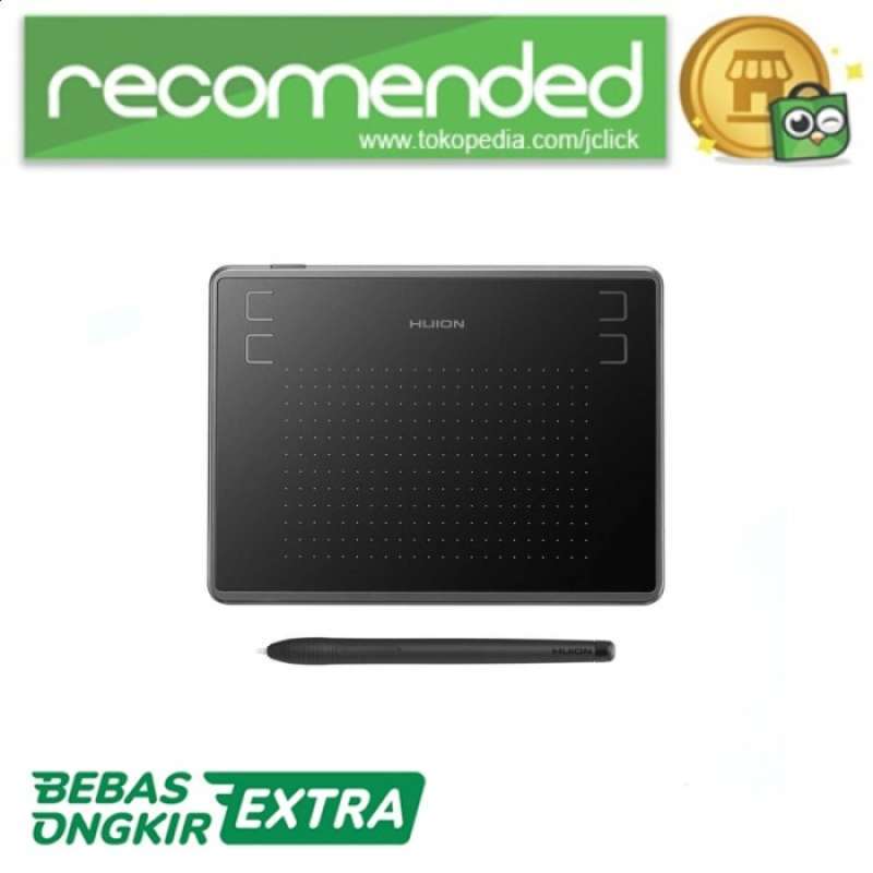 Jual HUION Papan Gambar Digital Graphics Drawing Pen Tablet 4 Inch ...