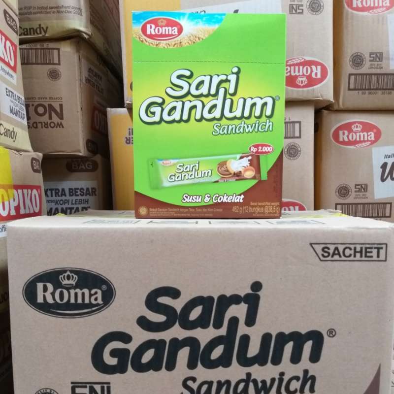 Jual Roma Sari Gandum Box di Seller Warjan - Kab. Bandung, Jawa Barat ...