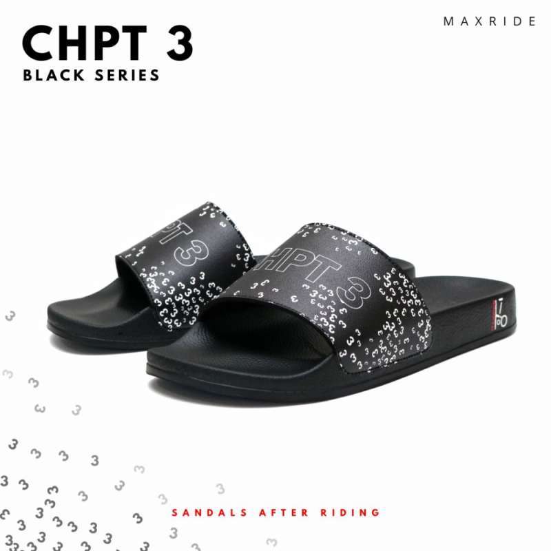 Jual MAXRIDE Sandal Sepeda Brompton Series CHPT 3 Black Edition ...