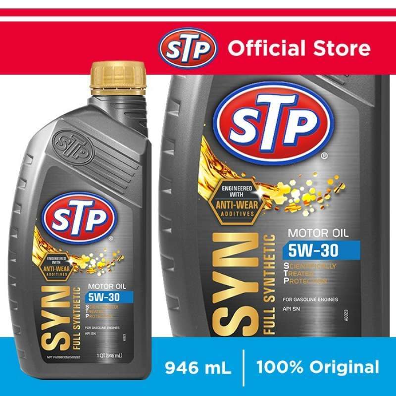 Promo Oli Mesin Stp Full Synthetic 5W-30 946Ml -66204 Diskon 33% di Seller Aang Storee - Duri ...