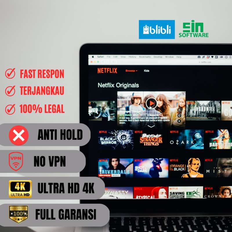 Promo Netflix Premium Sharing akun 4K UHD Diskon 26% di Seller Salman_Digital - Kab. Pemalang ...