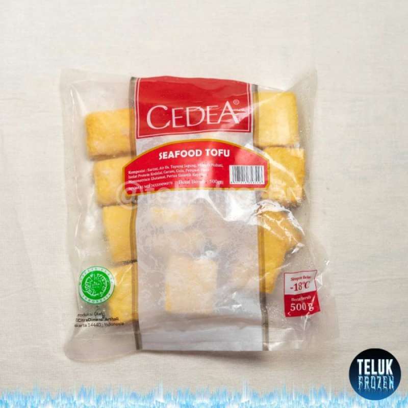 Jual Cedea Seafood Tofu 500gr / Tahu Bakso Seafood / Tofu Baso Frozen ...