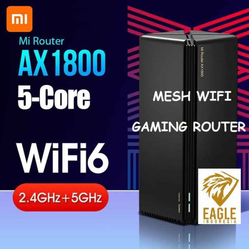 Jual Xiaomi AX1800 MESH Wifi 6 Gigabit Gaming Router Dual Band di ...