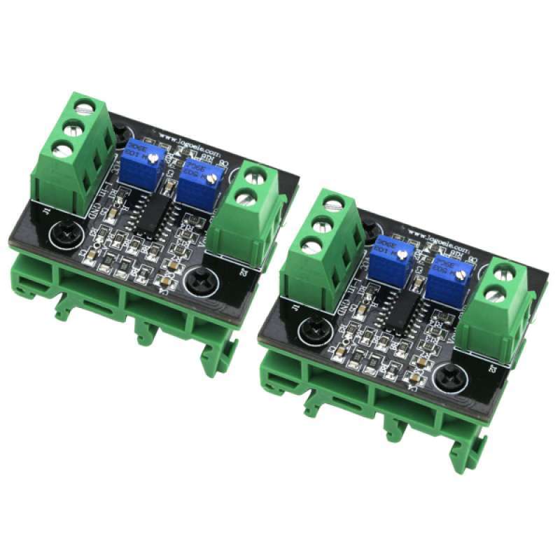 Jual Current to Voltage Module 4-20mA to 0-10V+ 4-20mA to 0-5V 35 x 43 ...