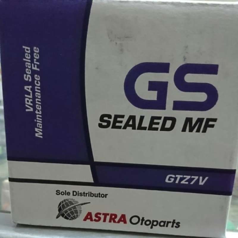 Promo Aki Kering Gs Astra Gtz7V Ytz7V 6Ah Motor Yamaha N Max Aerox Nmax ...