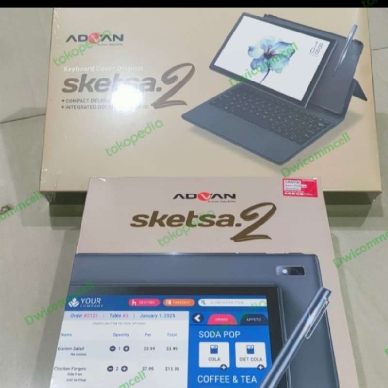 Promo Advan Sketsa 2 with keyboard ram 4 internal 64 garansi resmi ...
