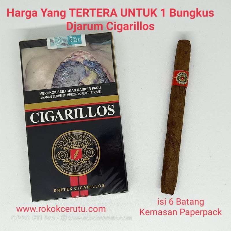 Jual Cerutu Rokok, Cerutu Djarum Cigarilos, Rokok Djarum Cigarillos ...