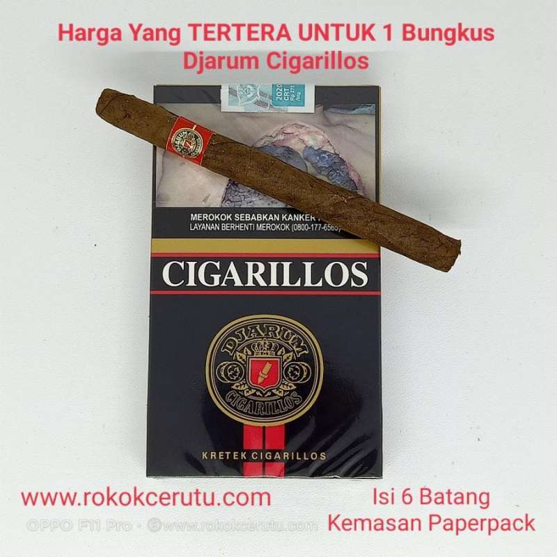 Jual Cerutu Rokok, Cerutu Djarum Cigarilos, Rokok Djarum Cigarillos ...