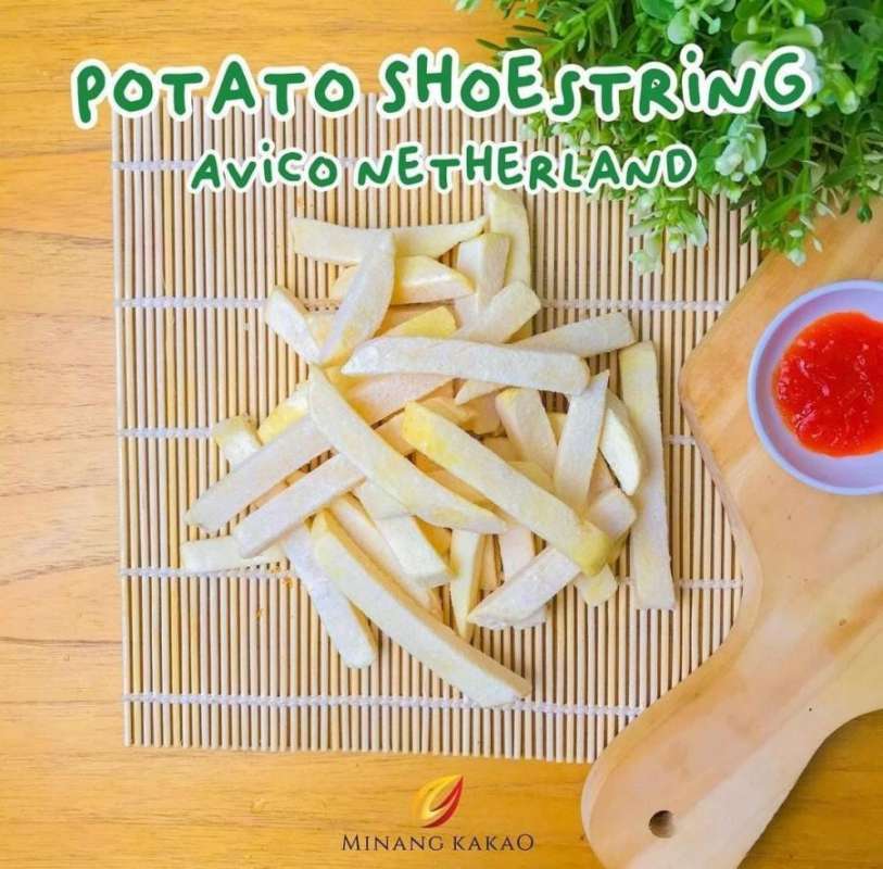 Jual Kentang Goreng/potato Shoestring/aviko/frozen Food Premium - 1 Kg ...