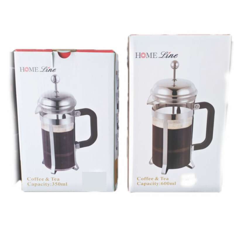 Promo WS TEMPAT GELAS PRESS KOPI TEH MANUAL COFFEE MAKER 350ML / 600ML ...