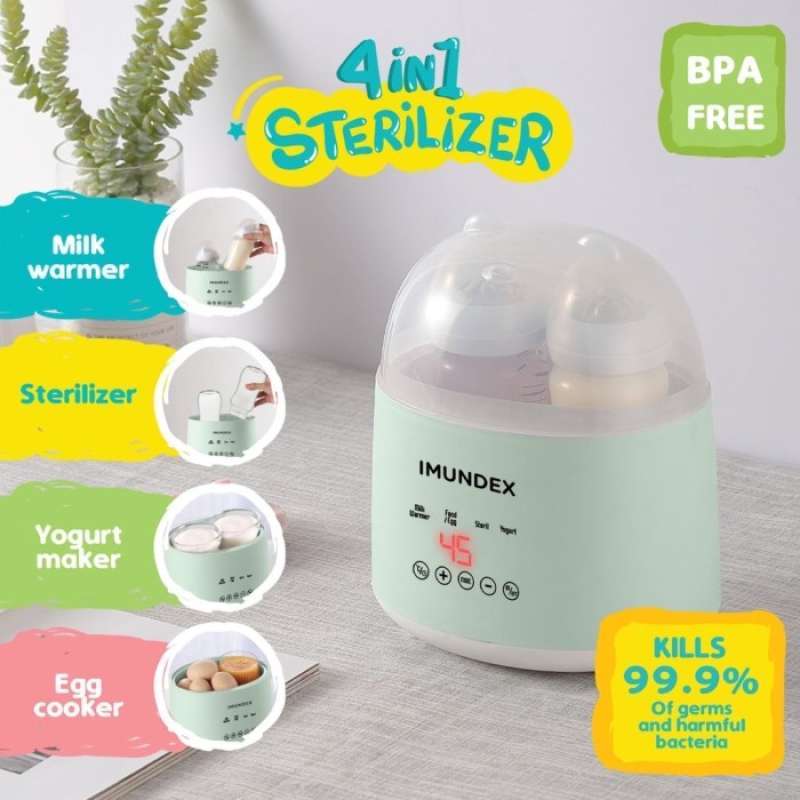 Jual Imundex 4in1 Sterilizer - Pemanas Asi, Rebus Telur, Layar Sentuh ...