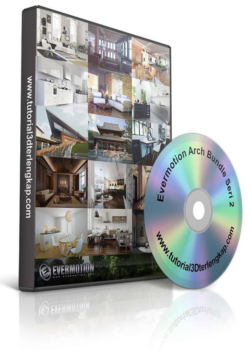 Jual Evermotion Architecture 3d Model Bundle Seri 2 Di Seller Tutorial ...